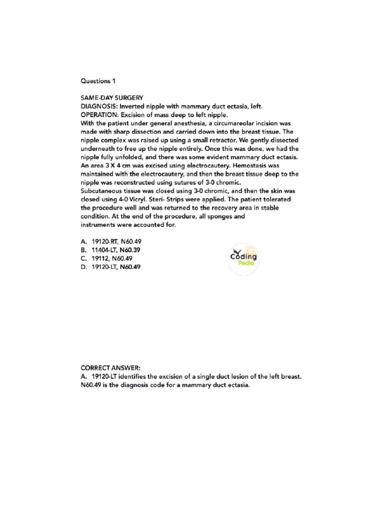 Case study Practice Questions | PDF