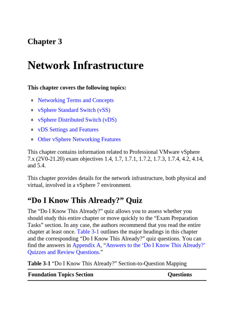 03 Network Infrastructure | PDF
