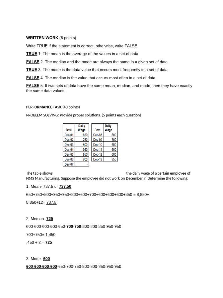 Statistics Problem Solving Guide | PDF | Computers | Technology & Engineering