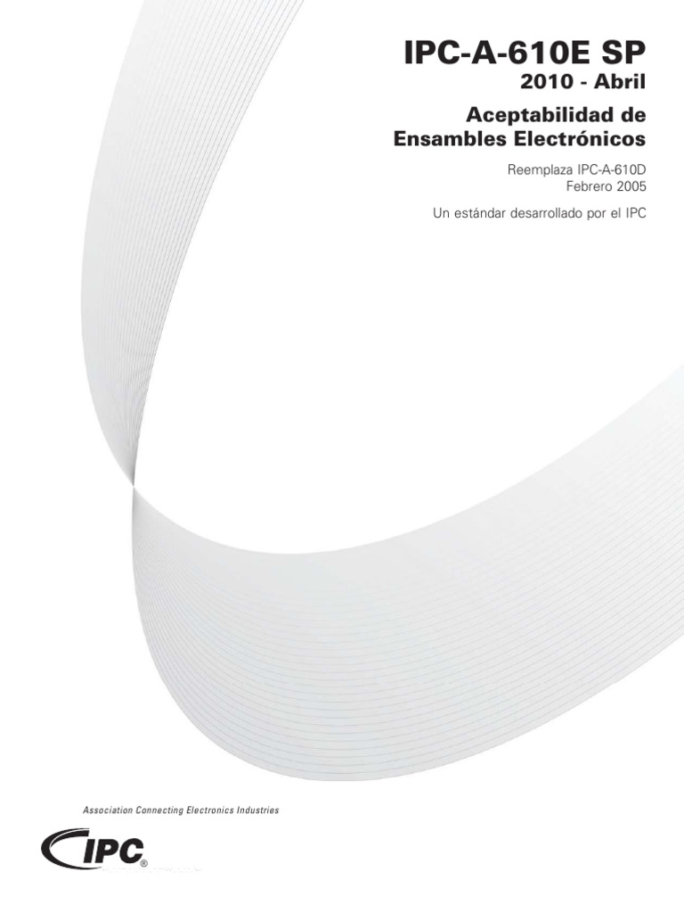 Ipc A 610 Rev e | PDF