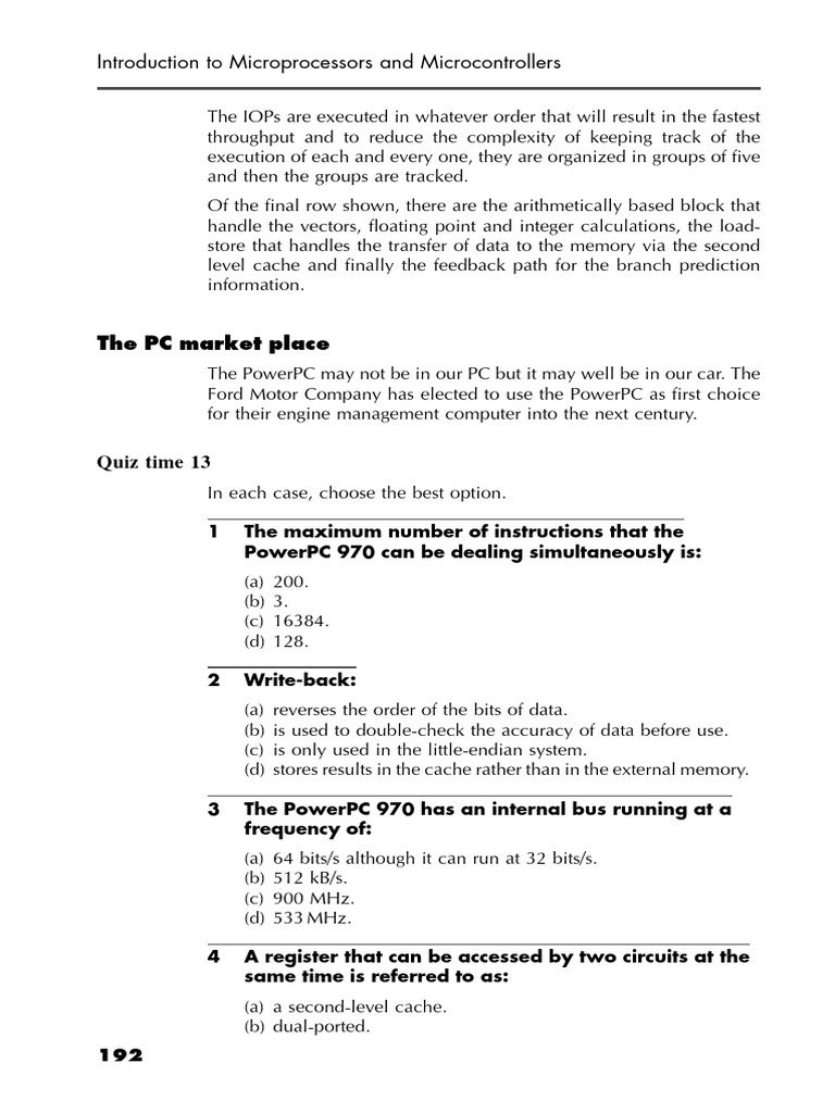 Microcontroller 26 | PDF
