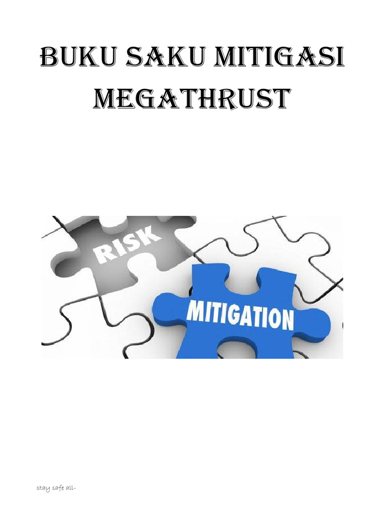 Buku Saku Mitigasi Megathrust | PDF