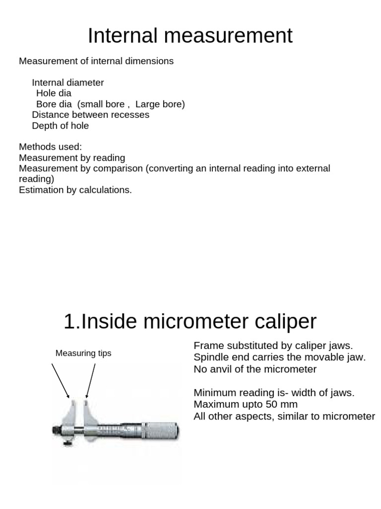 2.2 Internal Measurement | PDF