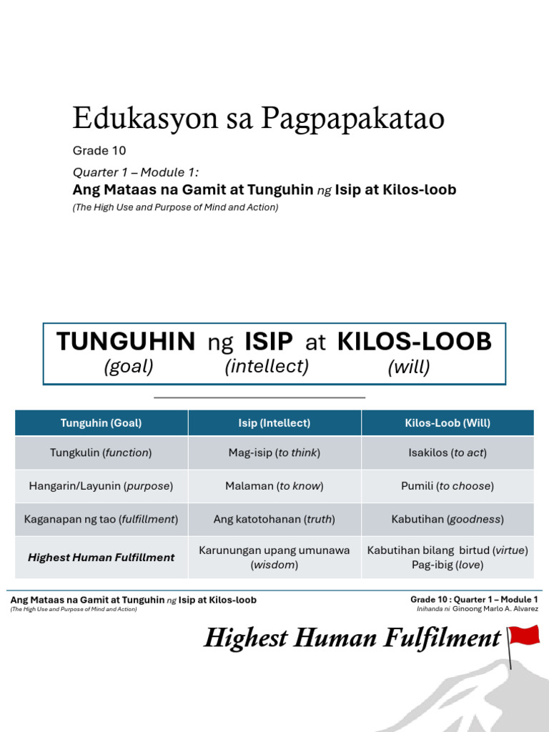 Handout Week 1 Day 4 | PDF