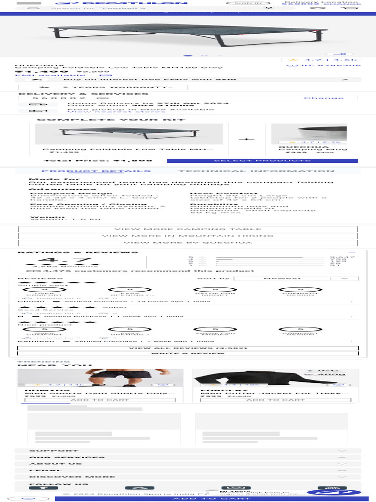 Camping Foldable Low Research | PDF