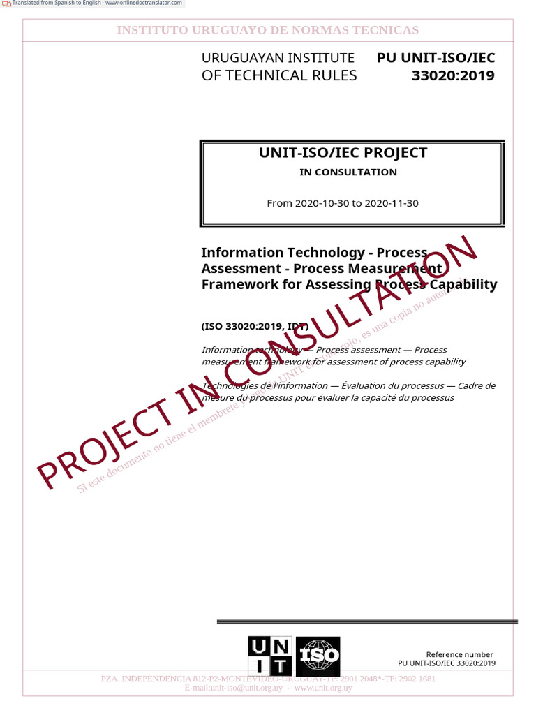 ISO 33020 2019.es - en | PDF