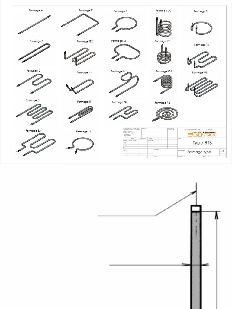 Plans de Formages Type RTB | PDF