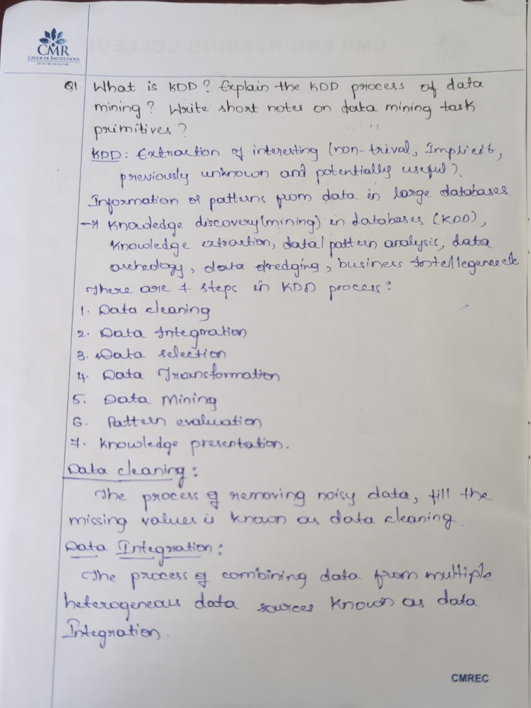 DM Assignment - 1 | PDF