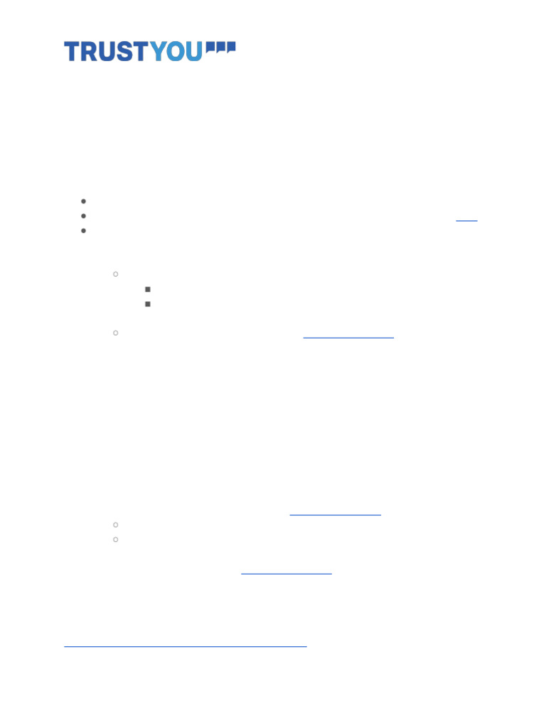 SFTP Setup Guide - TrustYou | PDF