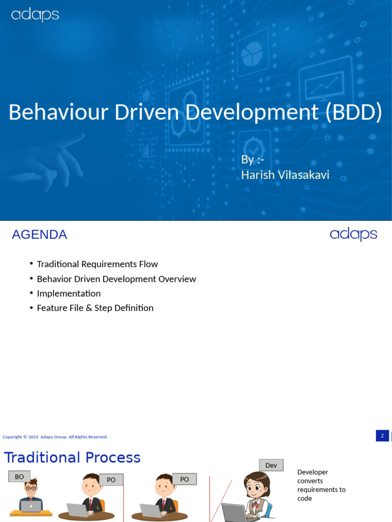 Presentation BDD | PDF