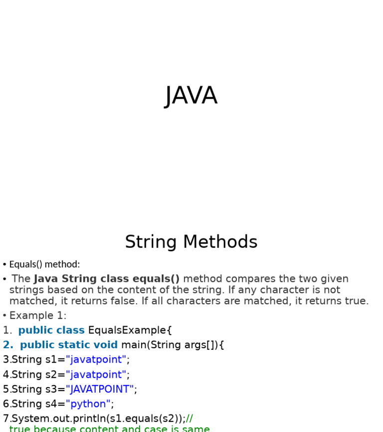 JAVA | PDF