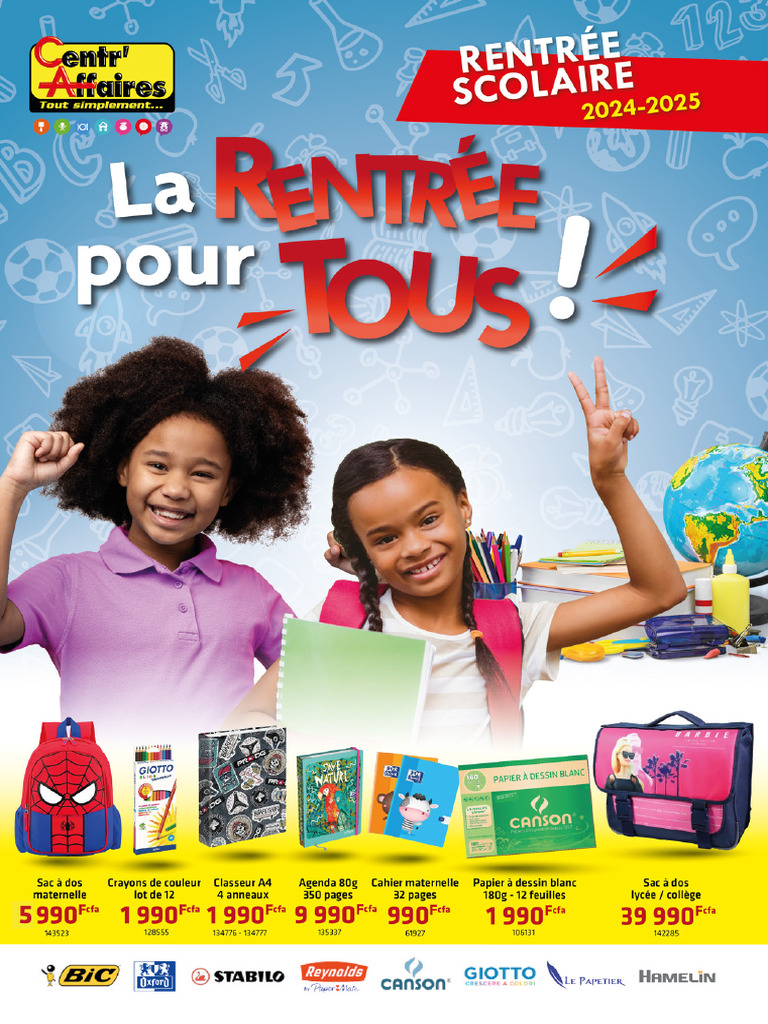 Catalogue Rentreì e Scolaire 2024 | PDF
