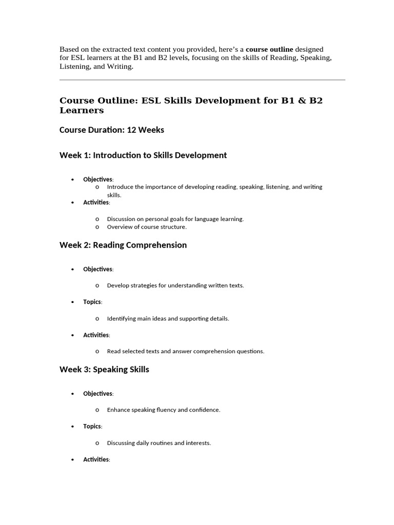SOC Online Teaching Plan for Pre | PDF | Reading Comprehension | English As A Second Or Foreign ...