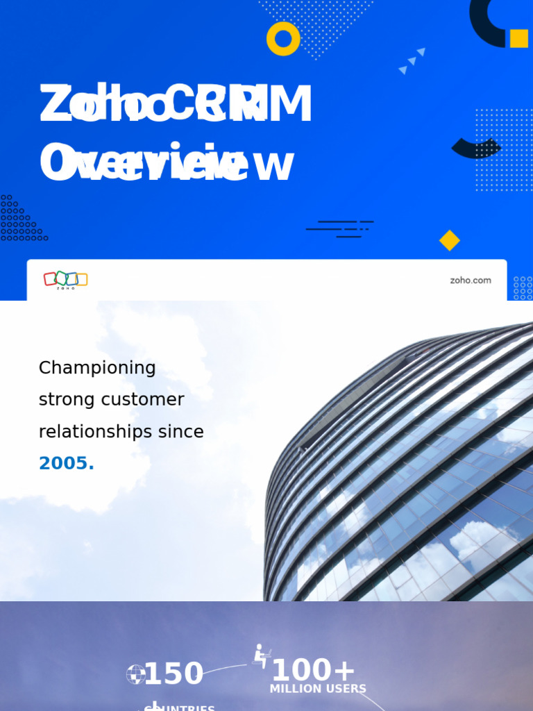 ZOHO Presentation | PDF