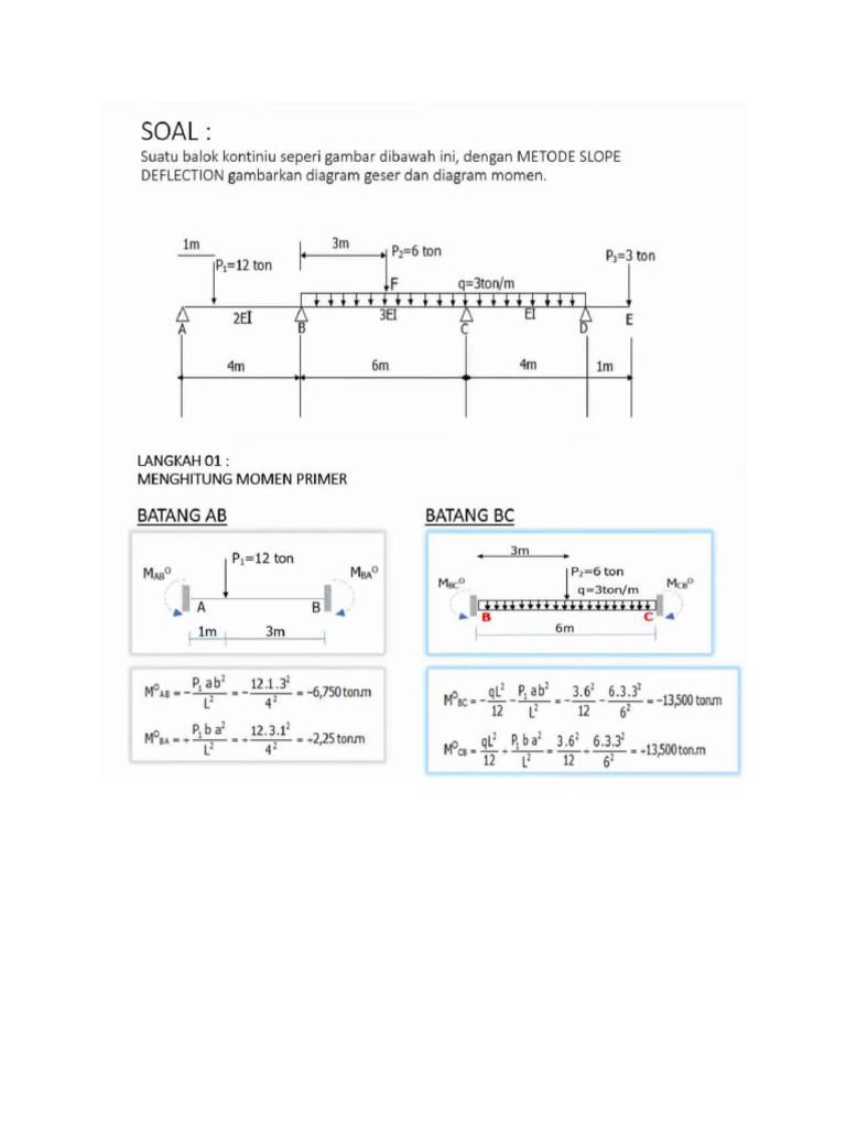 Contoh Soal Anstruk | PDF
