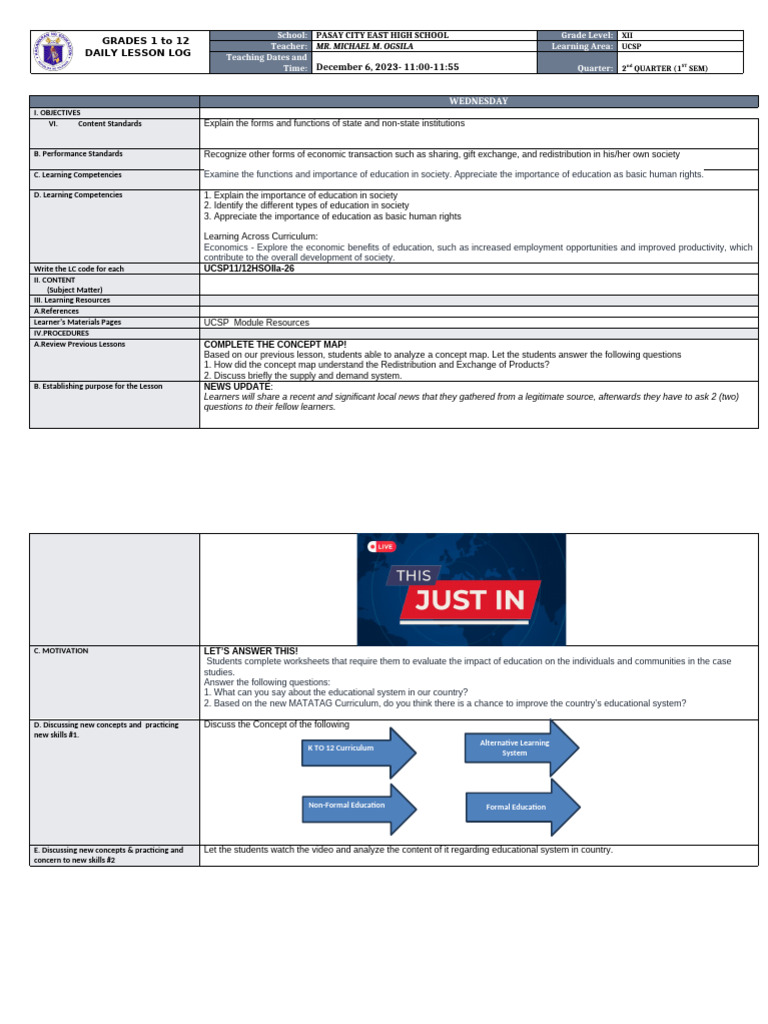 DLP - Cot2 - 2ND Quarter | PDF