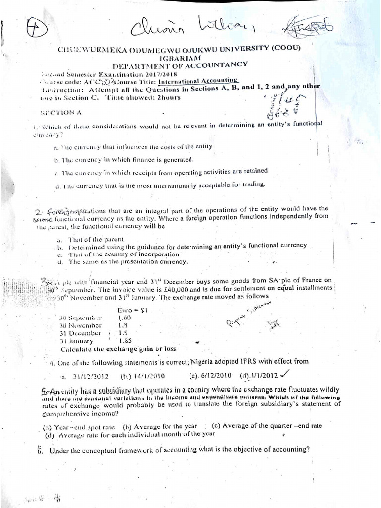 Past Questions 2 | PDF