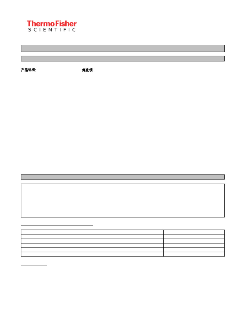 Barium Fluoride SDS | PDF