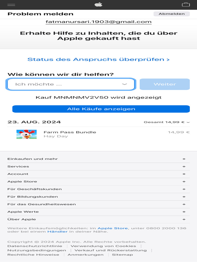 Problem Melden | PDF