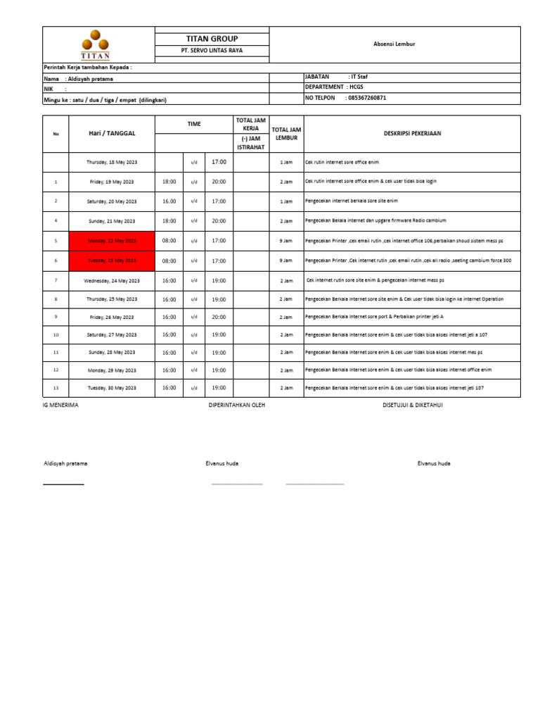 Form SPL April Q | PDF
