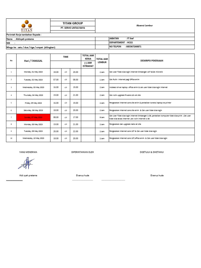 Form SPL April | PDF