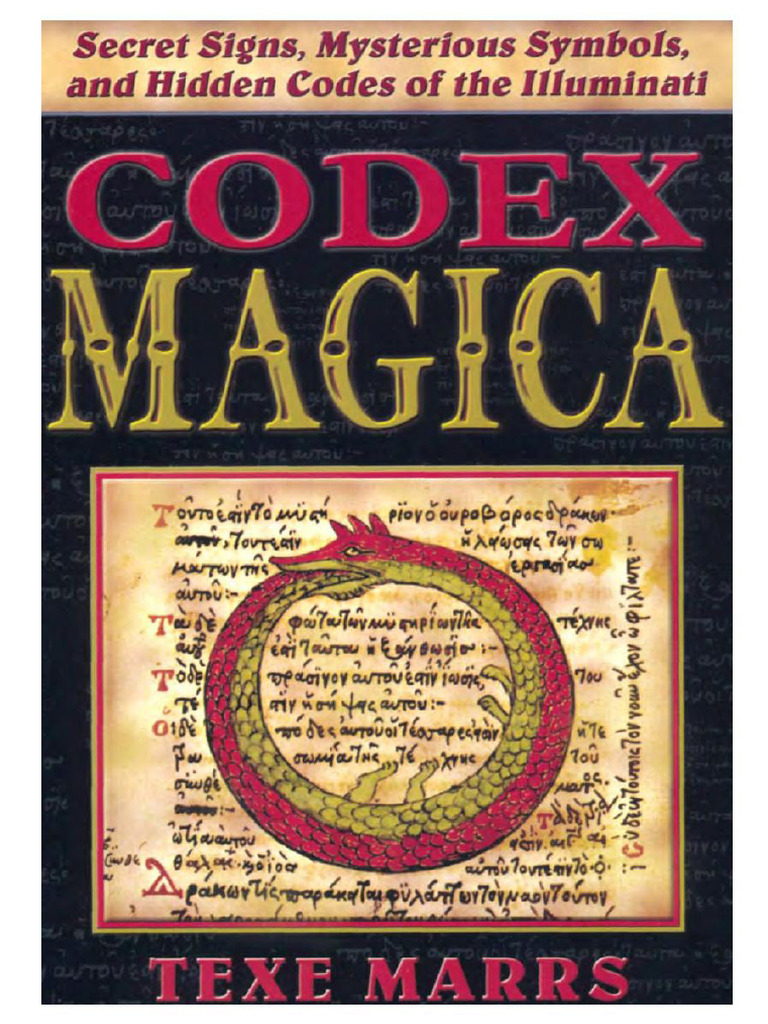 Texe Marrs Codex Magica Secret Signs, Mysterious Symbols, and Hidden | PDF