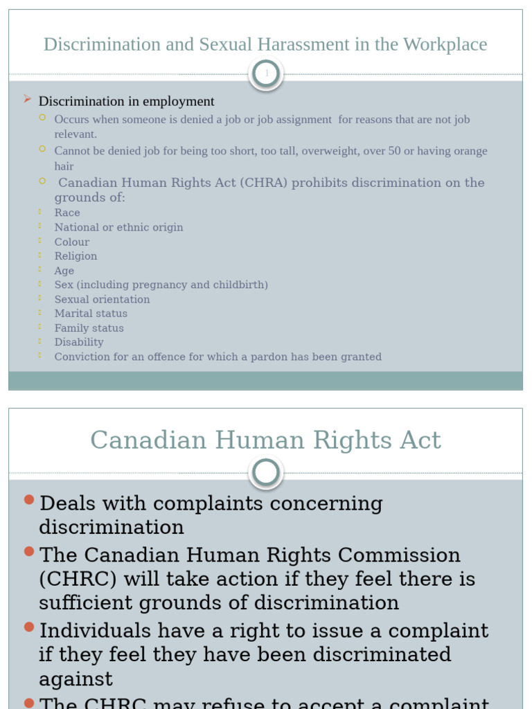 Discrimination in Employment | PDF