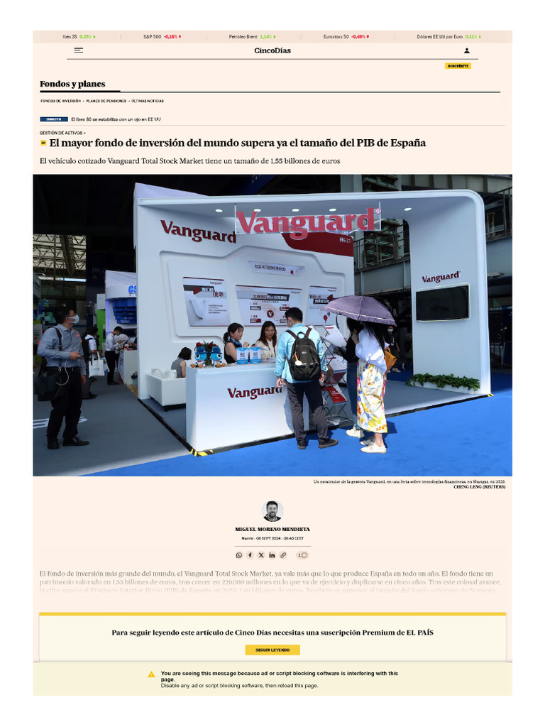 Gestora Vanguard | PDF