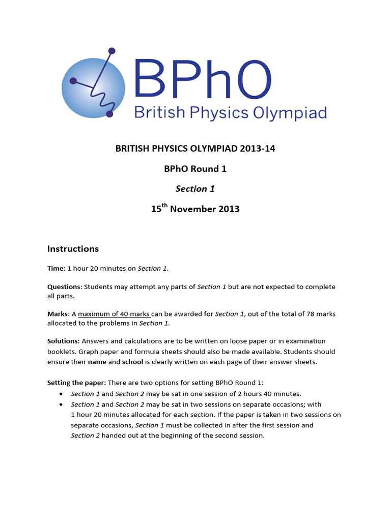 Bpho | PDF