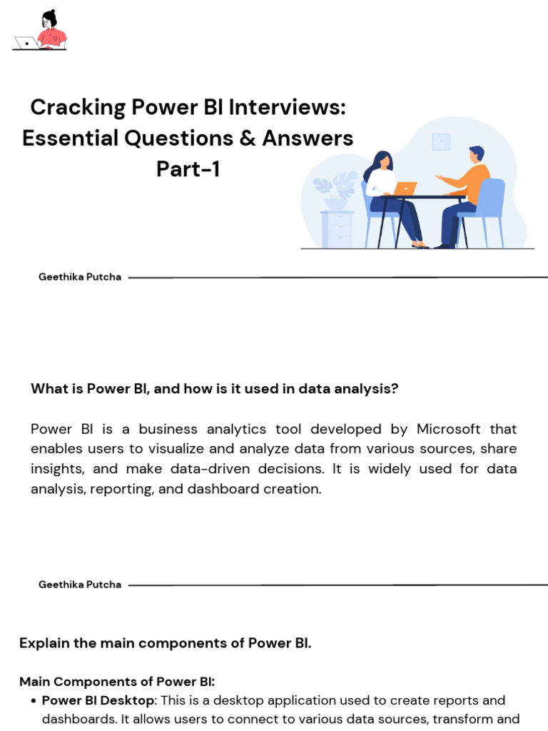 Power BI - Questions | PDF