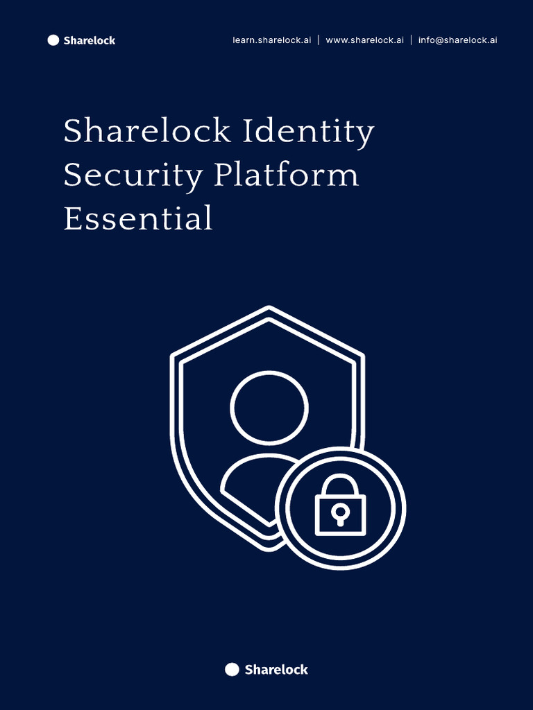 Sharelock Identity Security Platform - Whitepaper | PDF