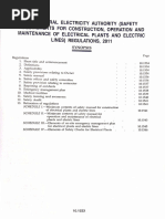 Cea Safety Regulations 2010 | PDF | High Voltage | Electrical Wiring