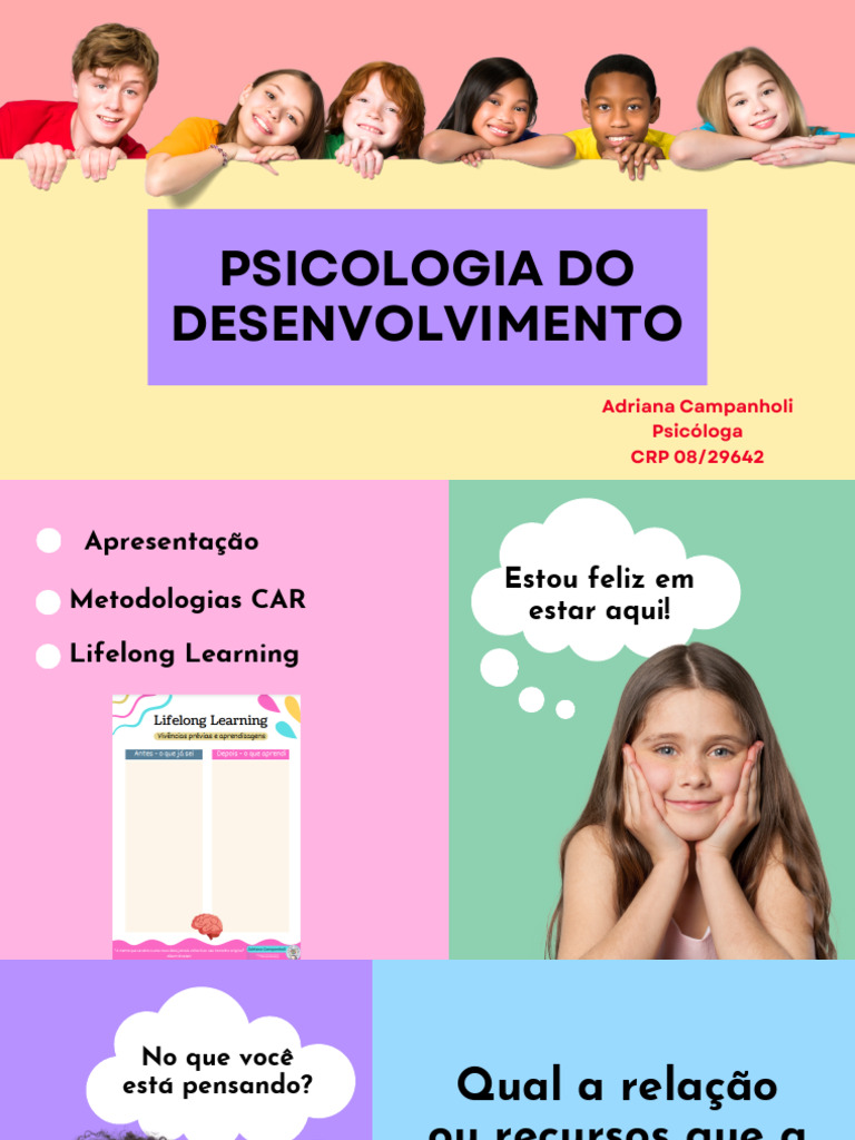 Psicologia do desenvolvimento | PDF