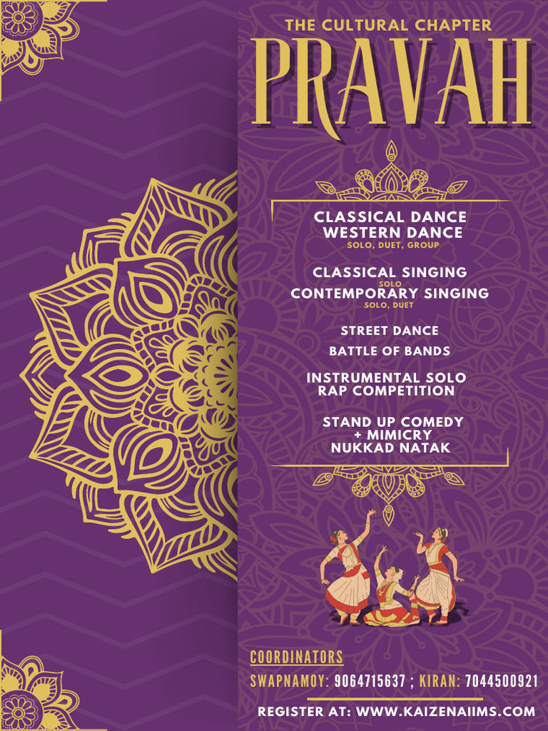 PRAVAH Cultural - Rulebook KAIZEN 24 | PDF