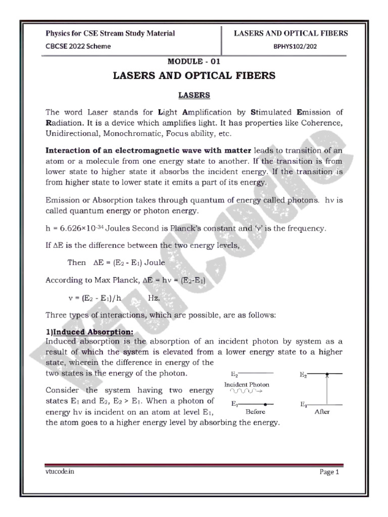 @vtucode - in Module 1 BPHYS102 202 2022 Scheme | PDF