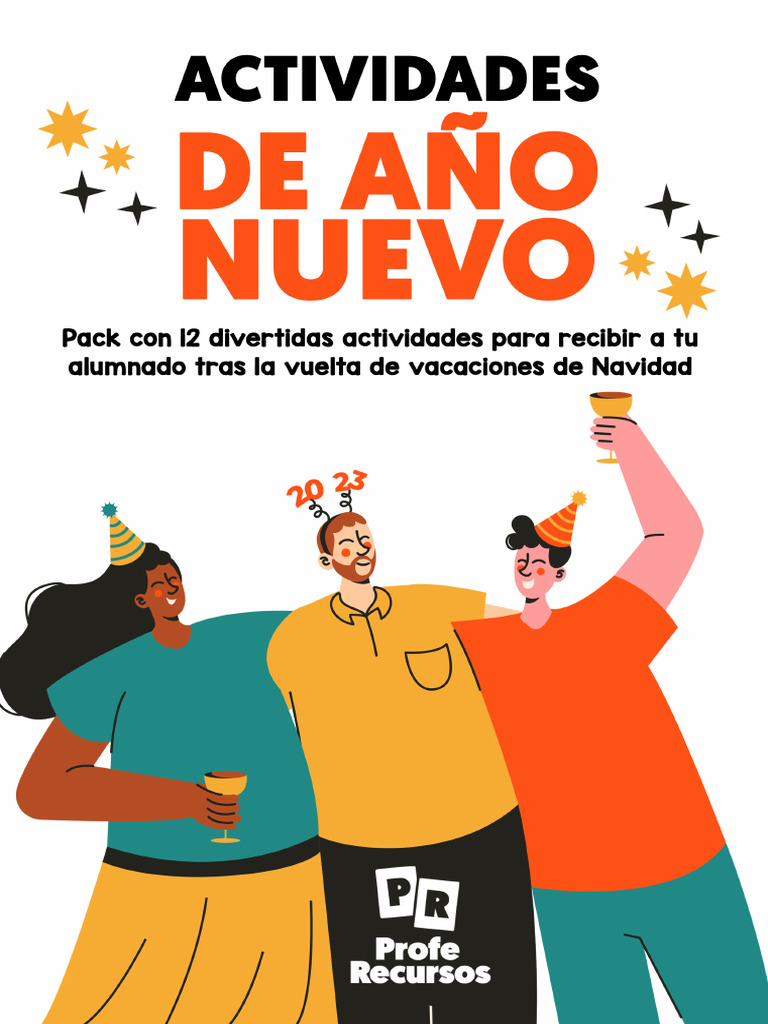 Pack Fichas Año Nuevo | PDF