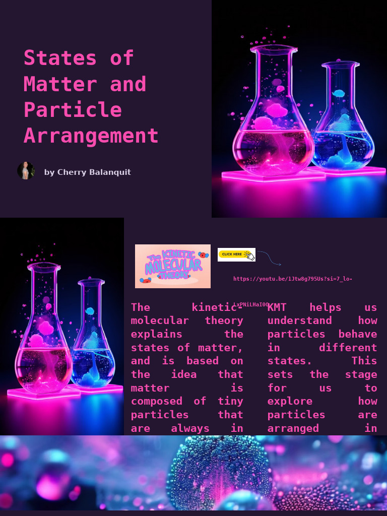 States-of-Matter-and-Particle-Arrangement-1 | PDF