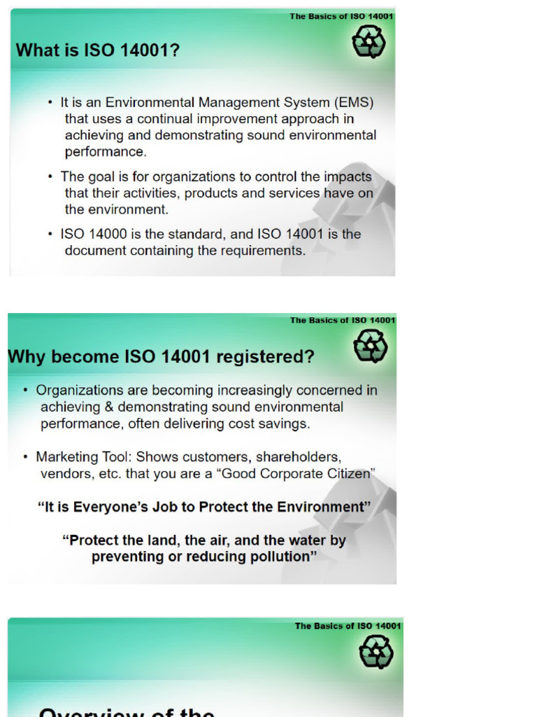 Presentation 14001 | PDF