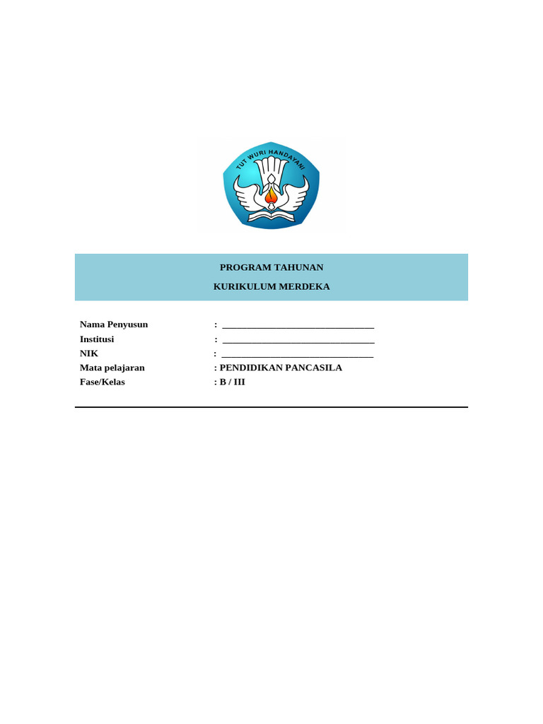 Prota PPKN Kelas 3 | PDF