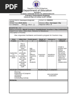 SELG General Plan of Action GPOA 2024 2025 | PDF | Wellness