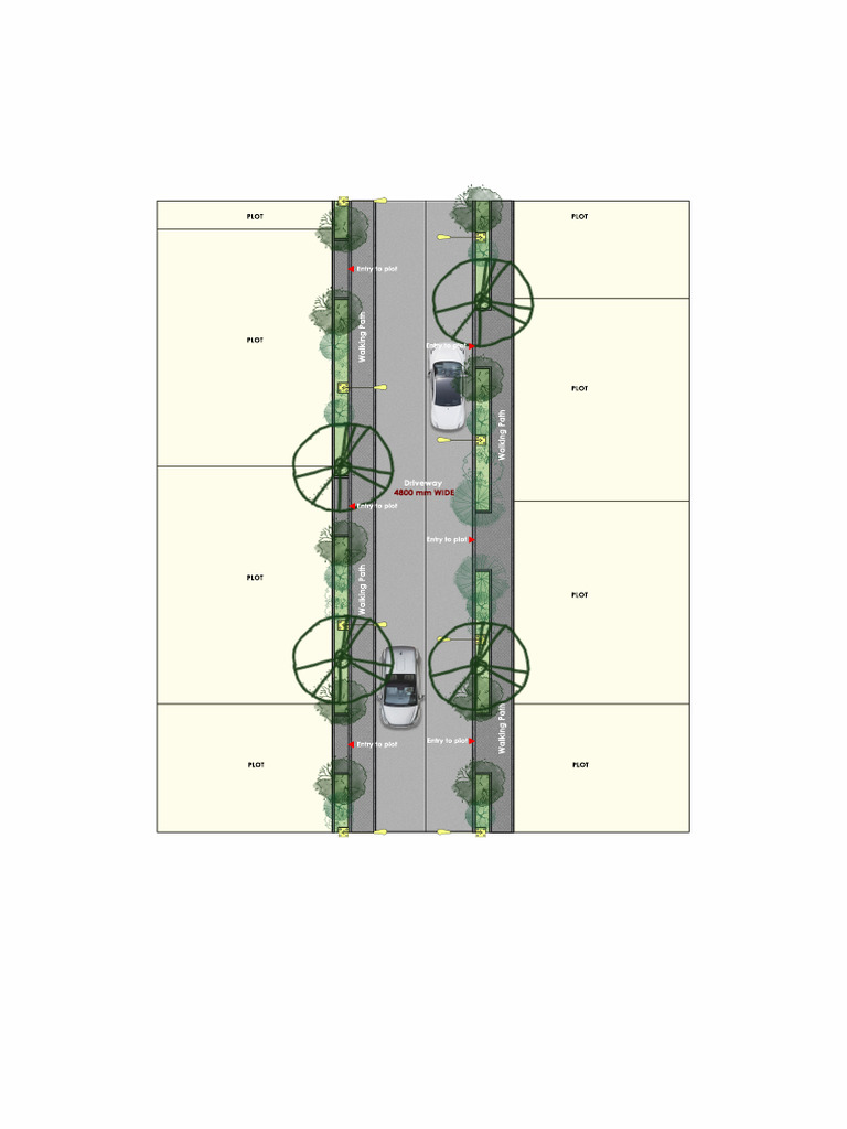 Road Section (9m) (PLAN) | PDF