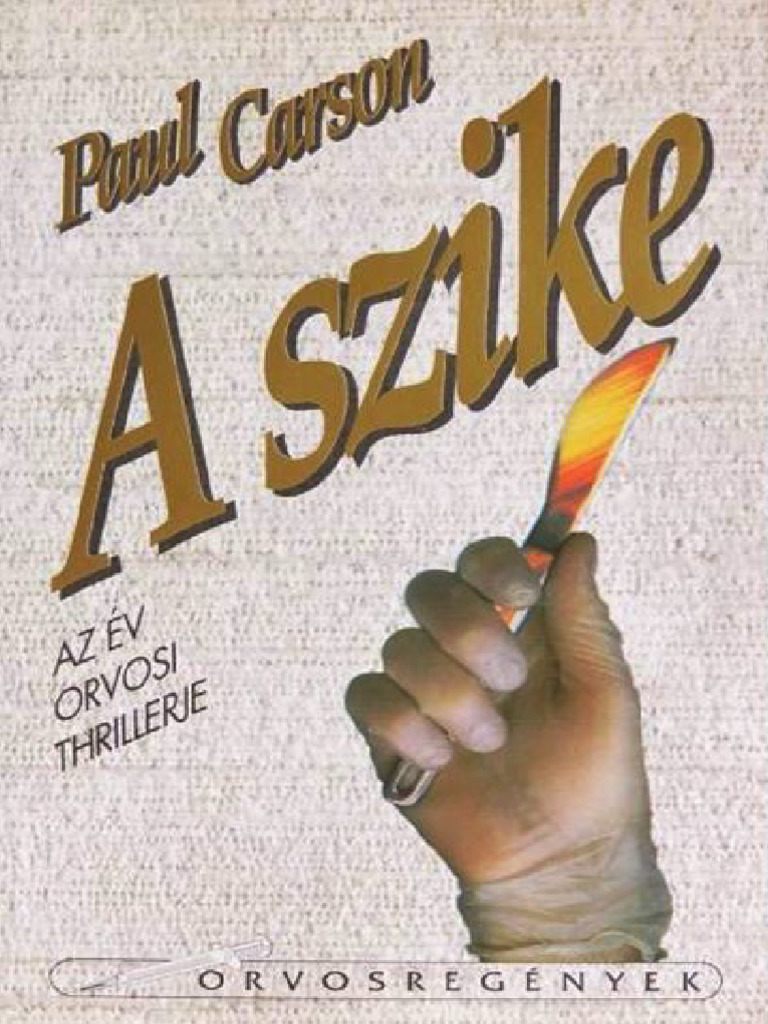 Paul Carson - A Szike | PDF