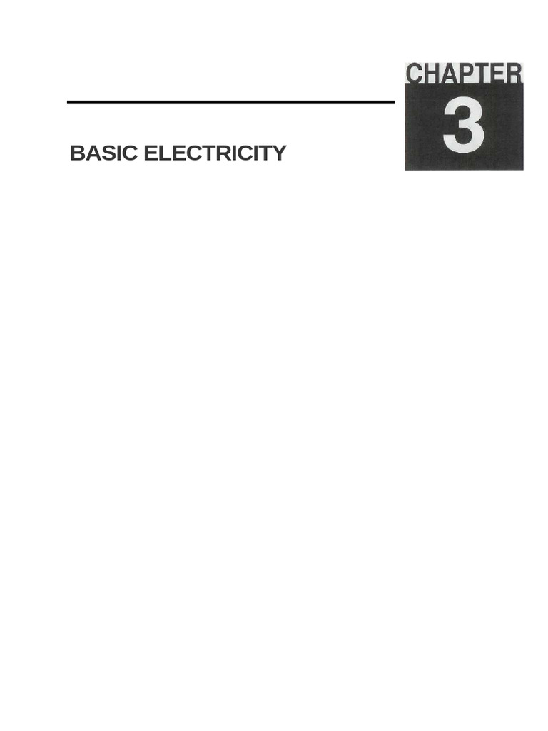 3. Basic Electricity | PDF