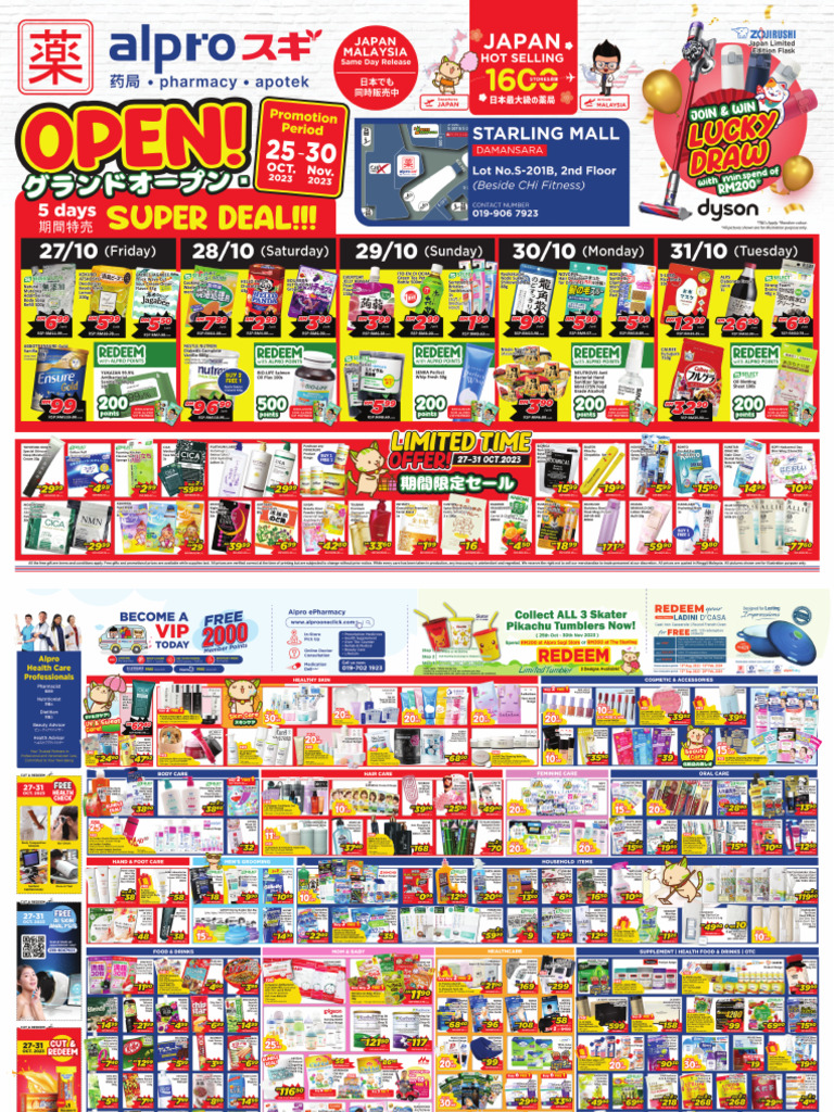 Alpro Sugi Starling Mall Petaling Jaya Grand Opening - 4839 | PDF