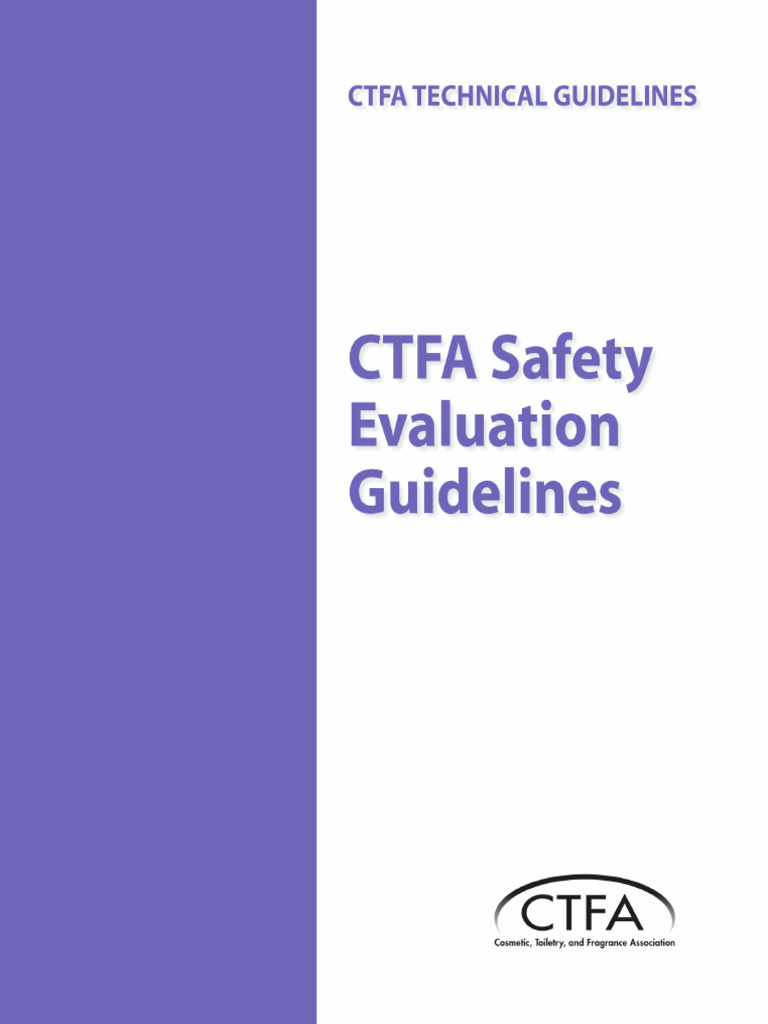 Preview CTFA+Safety+Guidelines | PDF