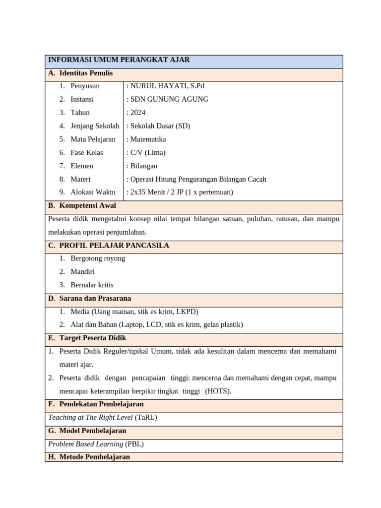 MODUL Bu Nurul | PDF MODUL Bu Nurul | PDF