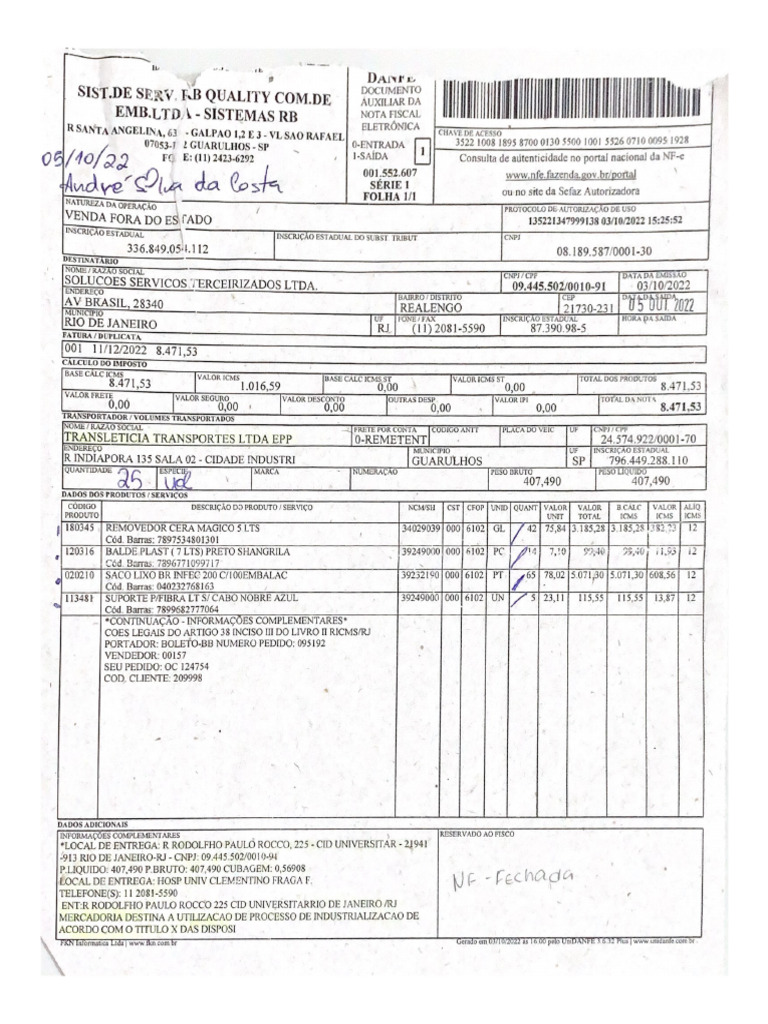 RB NF- 001.552.607 | PDF