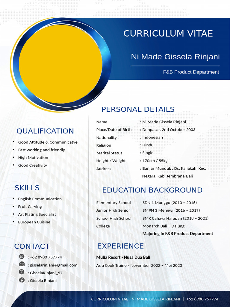 New Standar CV Monarch | PDF