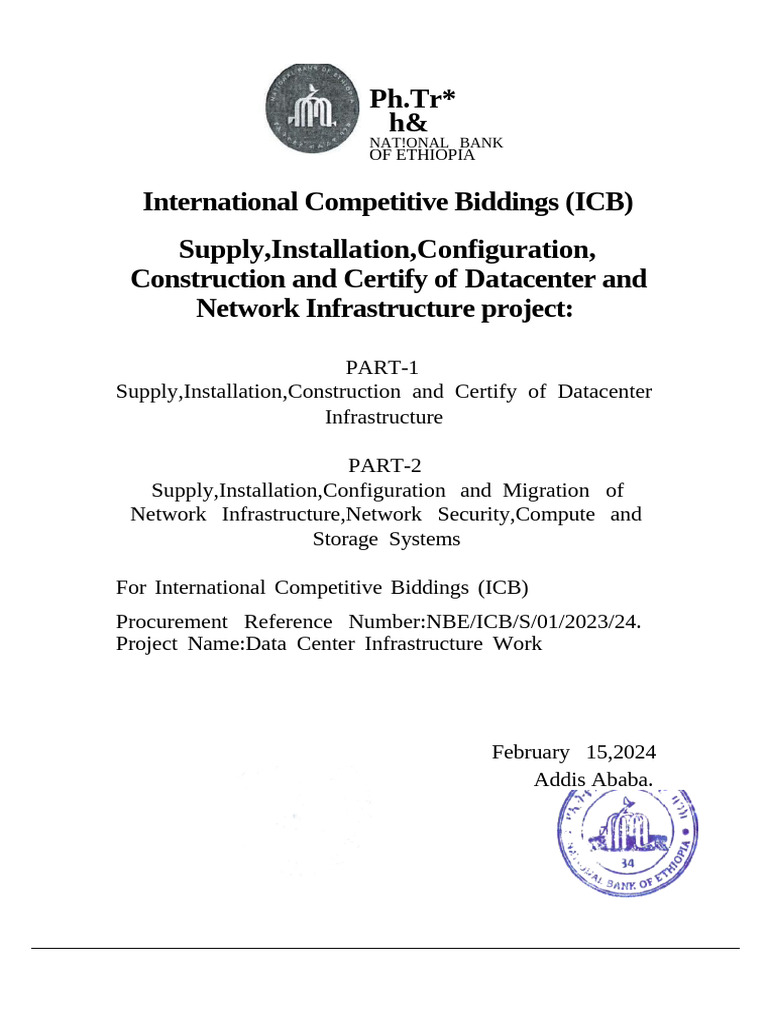 Network Infrastructure Project Pdf