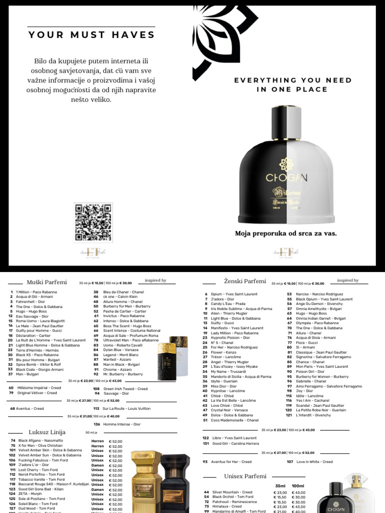 Bks Lista Parfema New PDF